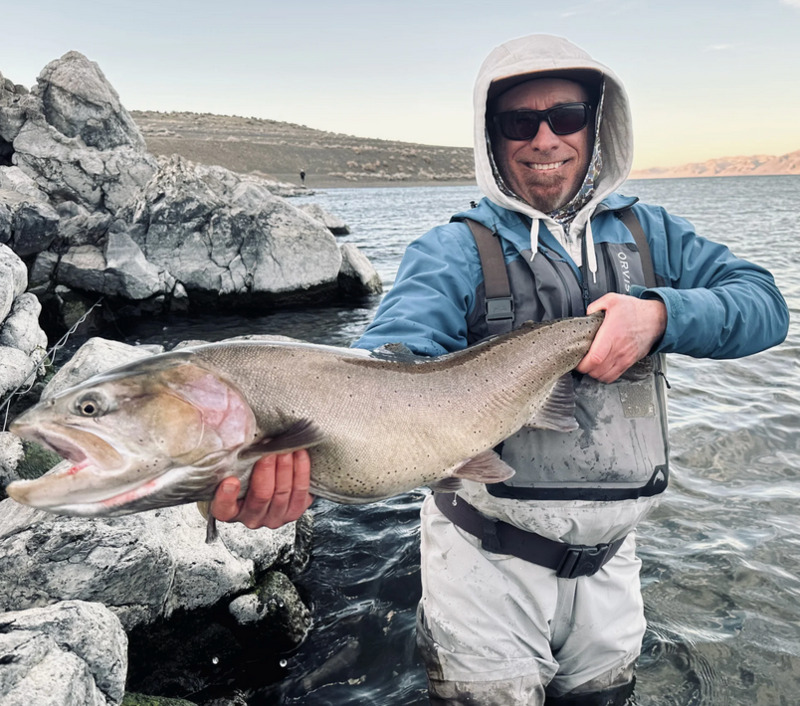 Pyramid Lake - Fish Reports & Map