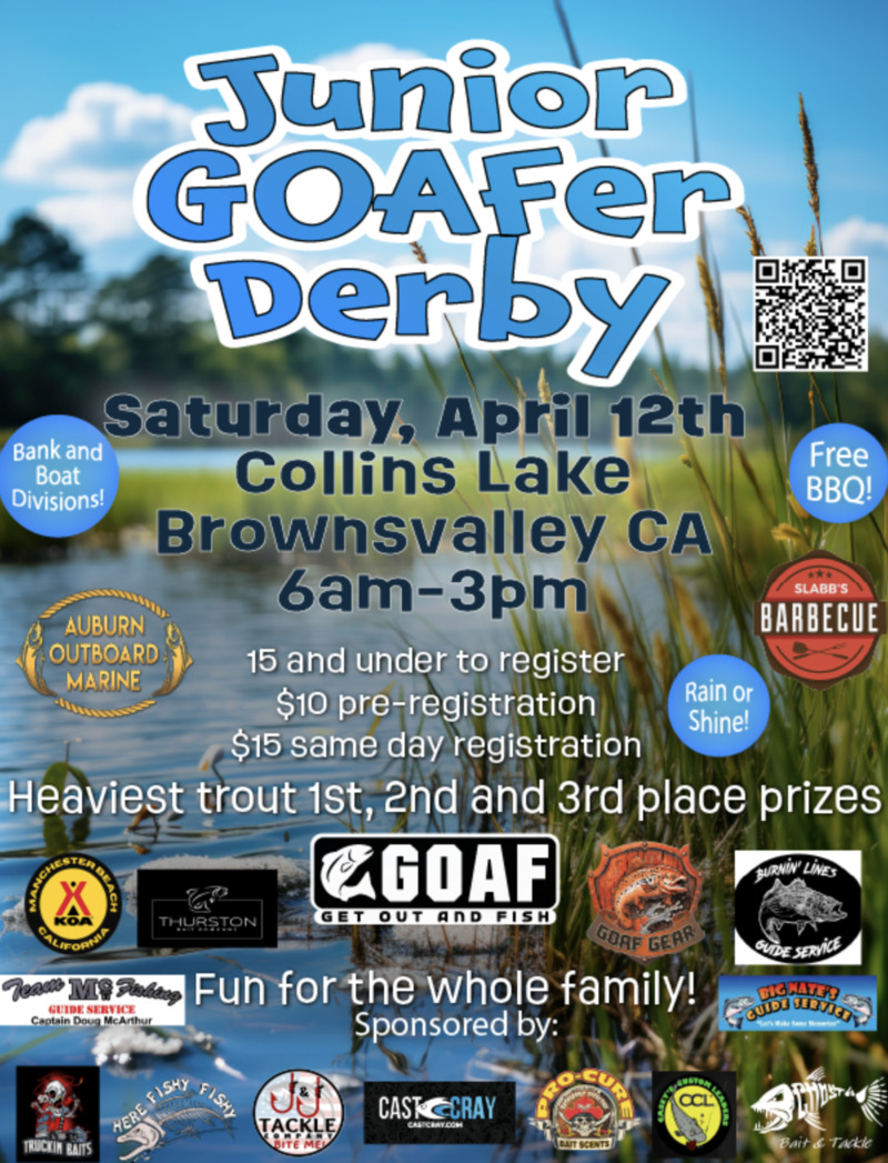Fishing - 3rd annual Junior GOAF'er Trout Derby!